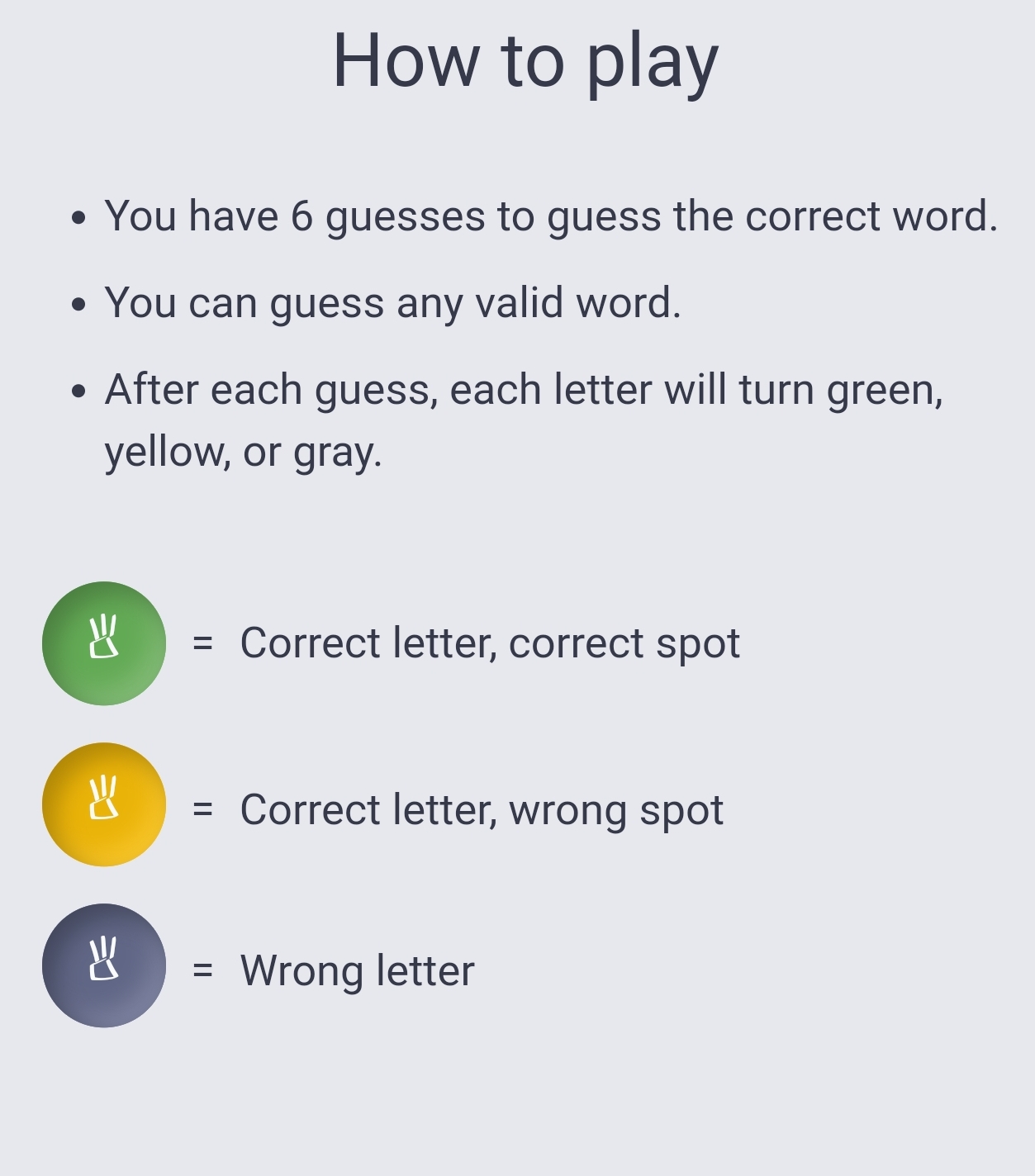 Dactle 🕹️ Sign Language wordle