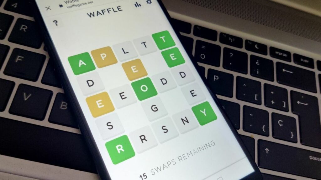 Waffle Game 🕹️ Rearrange the letters