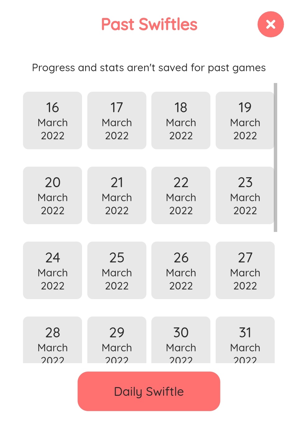 Swiftle game 🎵 Guess Taylor Swift Song